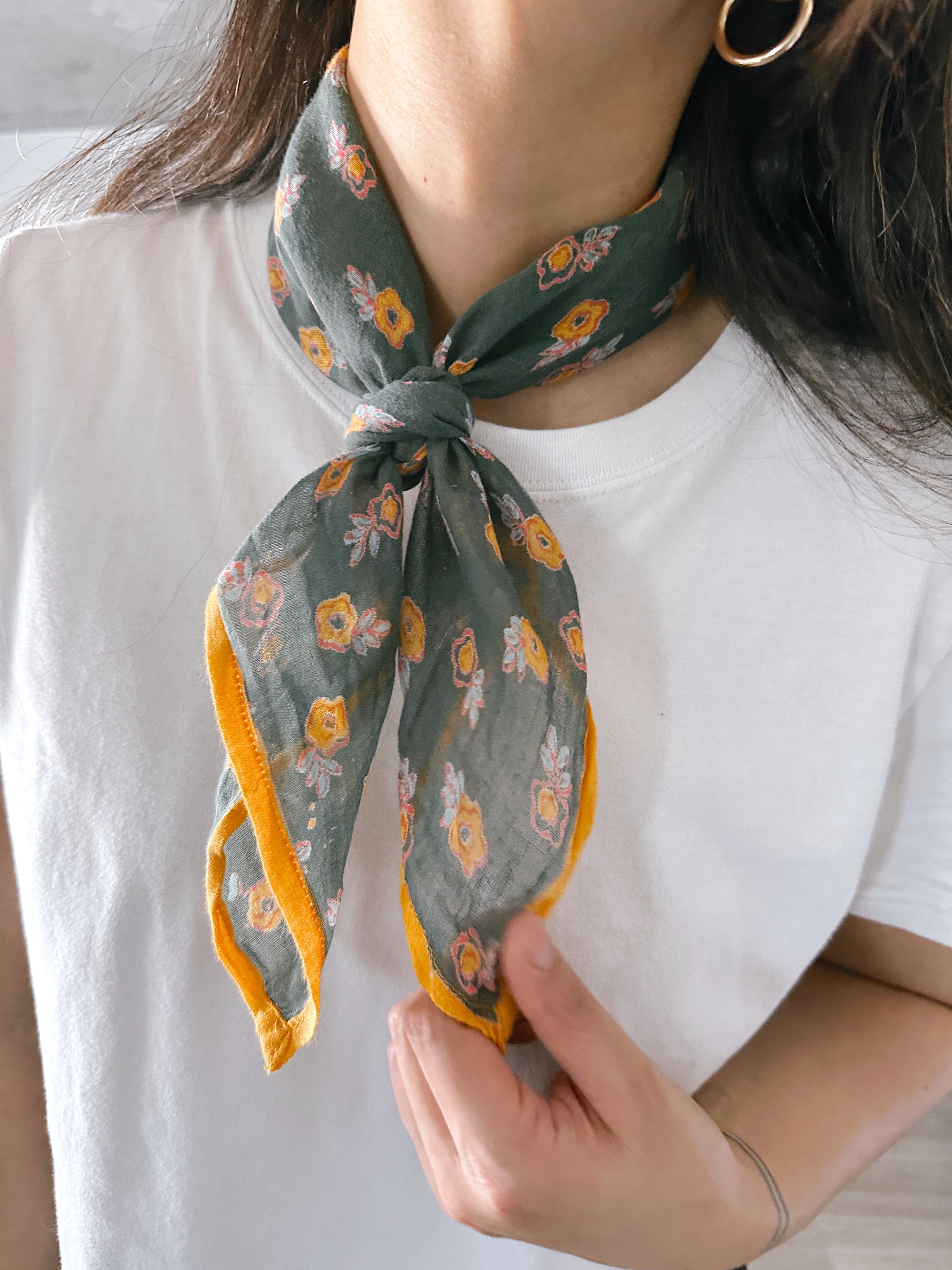 How to Tie a Bandana Tutorial | From, Mila Blog