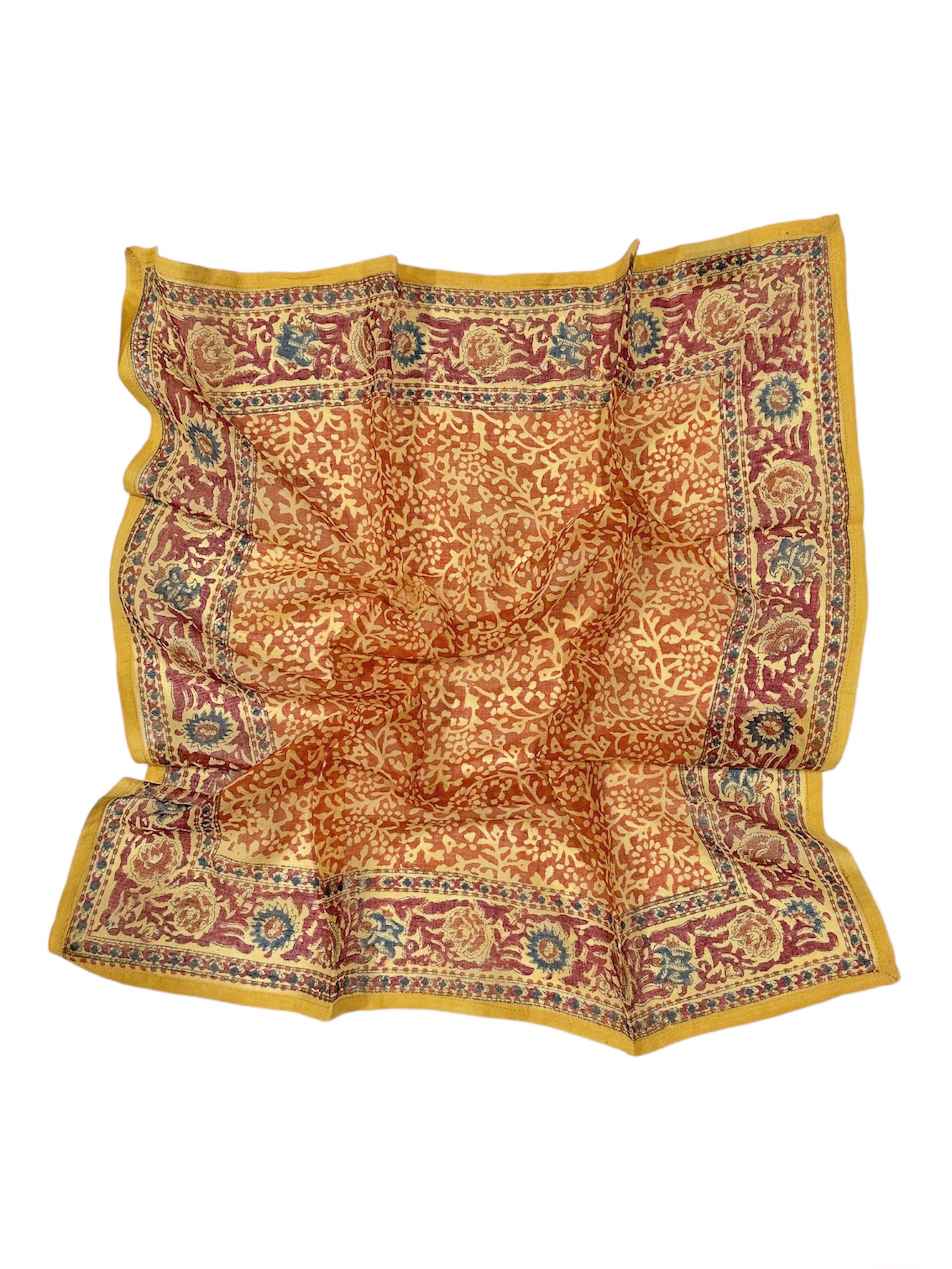 How to Tie a Bandana - Hand Block Print Cotton Scarves | From Mila ...